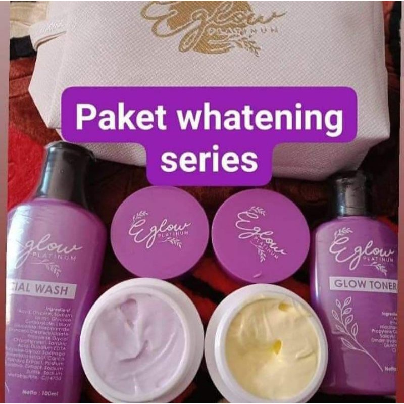 Jual Eglow Whitening Series Kemasan Baru | Shopee Indonesia