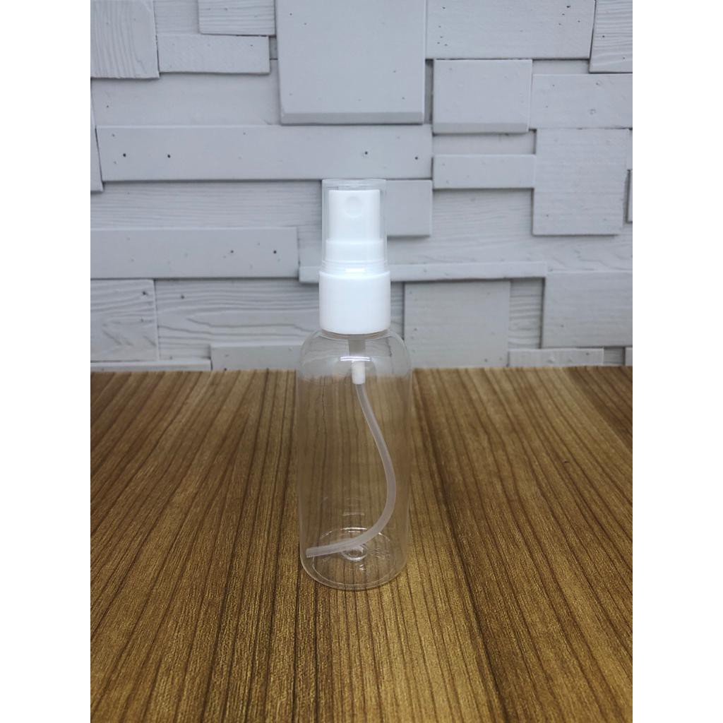 Jual Botol plastik Spray PET Plastik 60ml dan 100ml Natural Bening ...