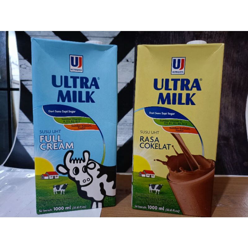 Jual Susu ultra plain 1000 ml dan 750 ml | Shopee Indonesia