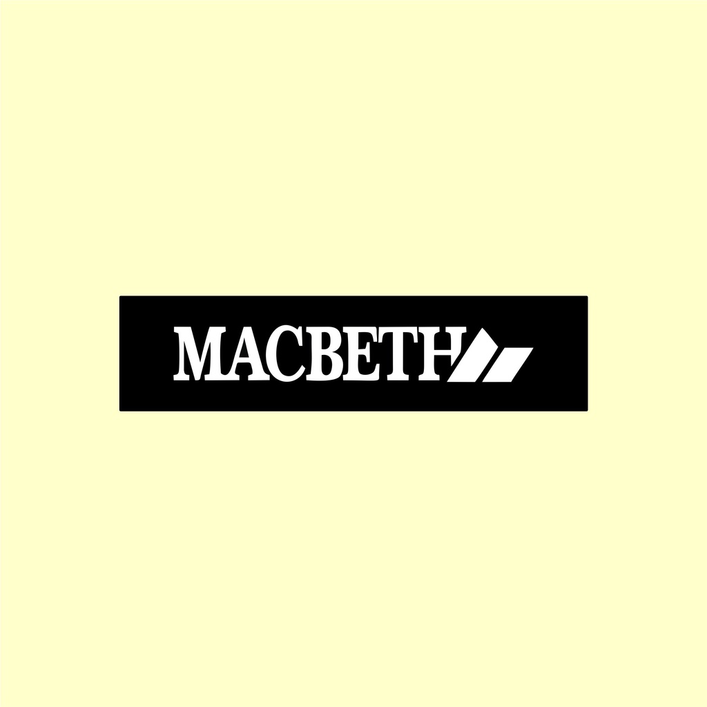 Jual Stiker brand distro Macbeth bahan graftac anti air | Shopee Indonesia