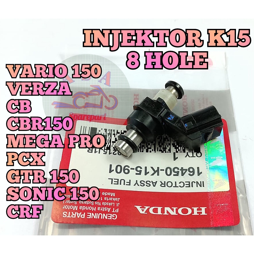 Jual Injektor K15 Motor Honda New Megapro Fi Injeksi , Verza 150 , CRF ...