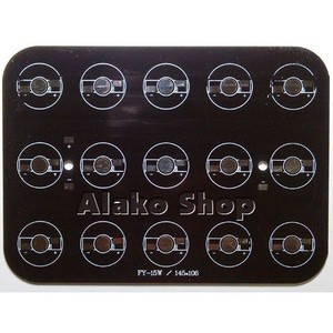 Jual Long Aluminium PCB 15 Mata 15W (seri) PCB Aluminium Kotak | Shopee ...