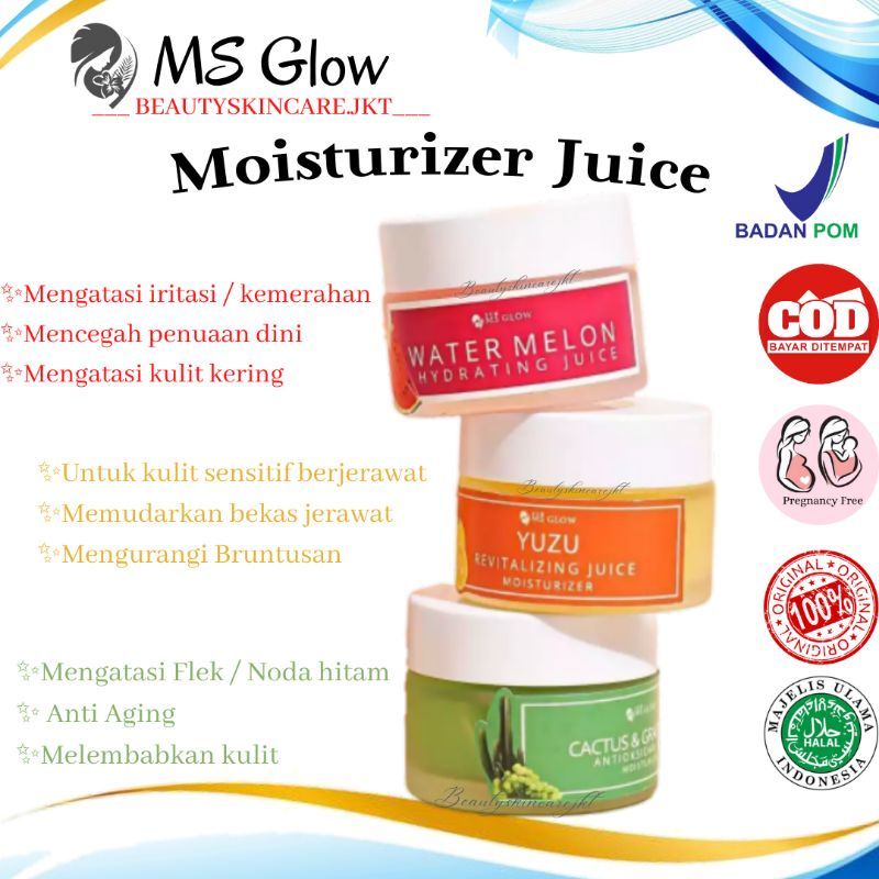 Jual All produk Moisturizer ms glow, Moisturizer watermelon ...