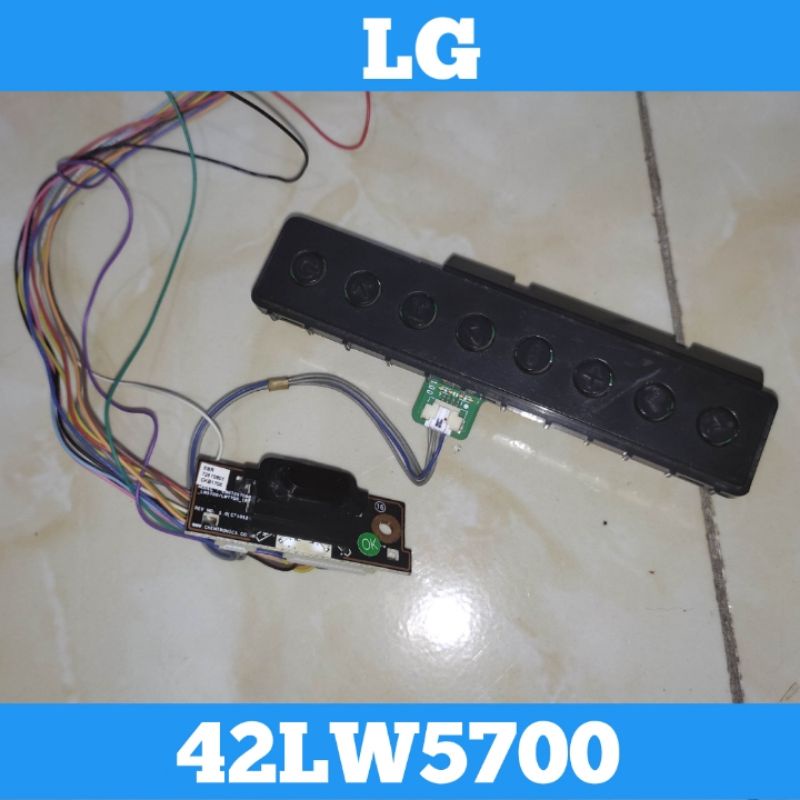 Jual Pcb Sensor & Pcb Tombol TV LED LG 42LW5700 Sensor TV LED LG ...