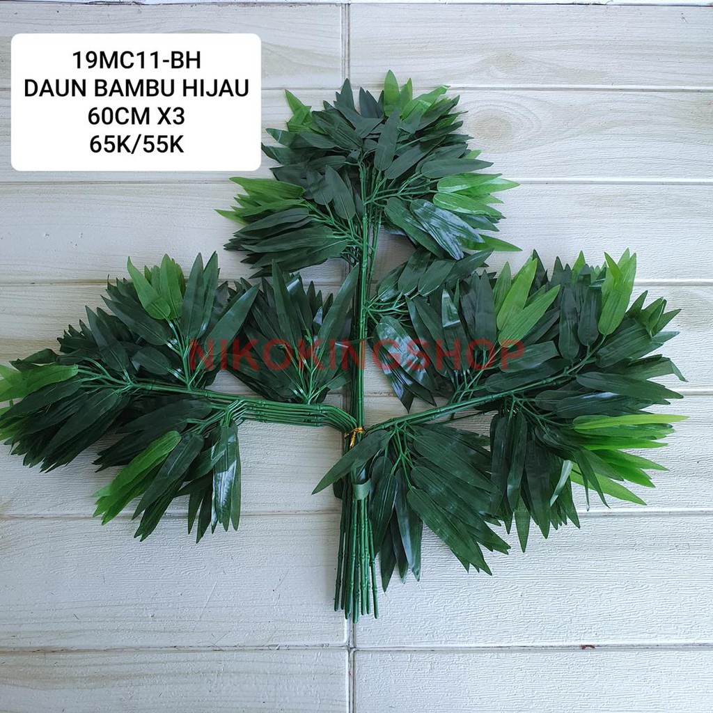 Jual DAUN BAMBU ARTIFICIAL HARGA PER 1 TANGKAI | Shopee Indonesia