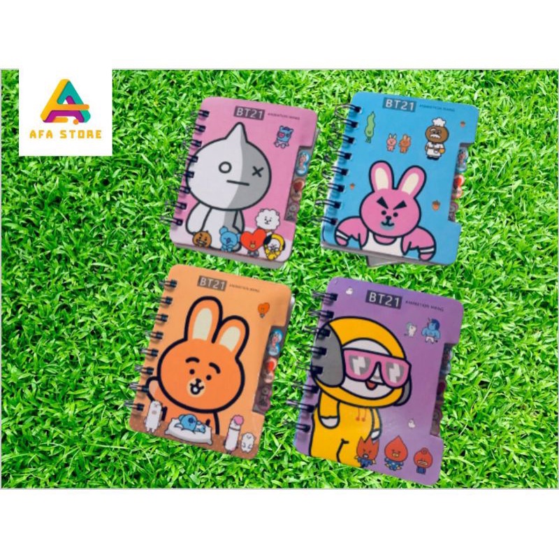 Jual Diary note BT21 / notes / diary / DIARY + PEMBATAS BT21 | Shopee ...