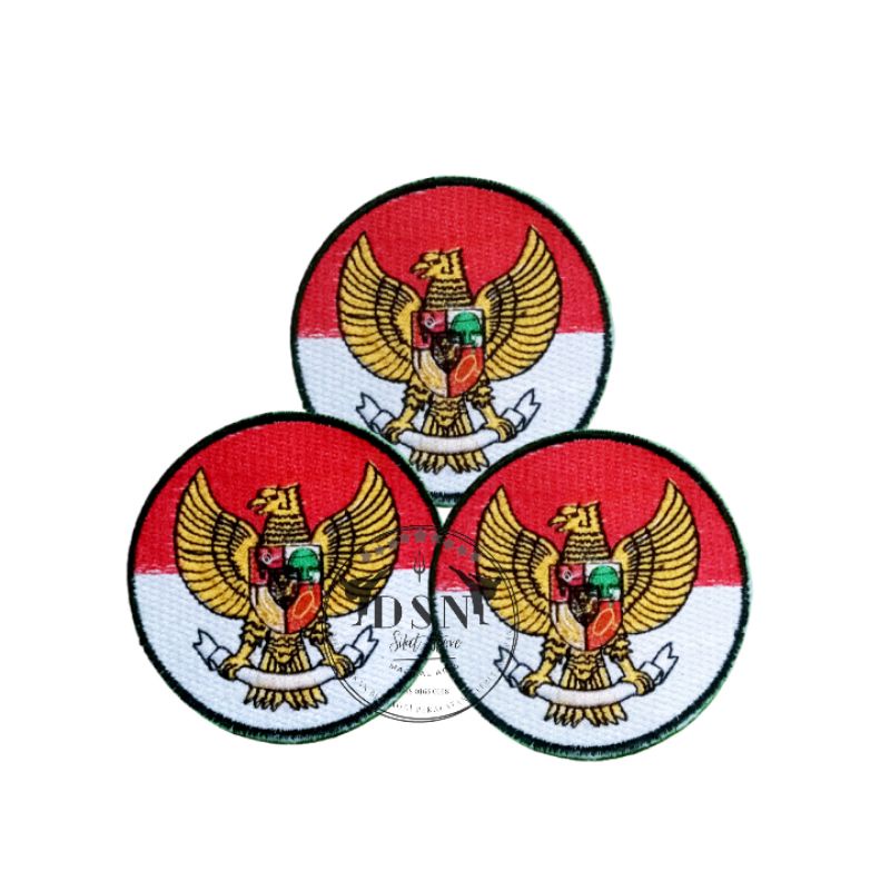 Jual BED GARUDA MERAH PUTIH BULAT/ BED MERAH PUTIH/ BET MERAH PUTIH ...