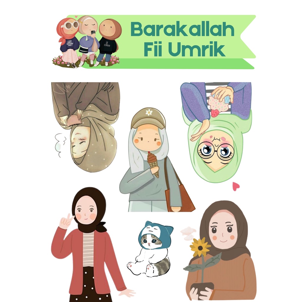 Jual topper cake // Hiasan Kue Ulang Tahun // tema Hijab | Shopee Indonesia