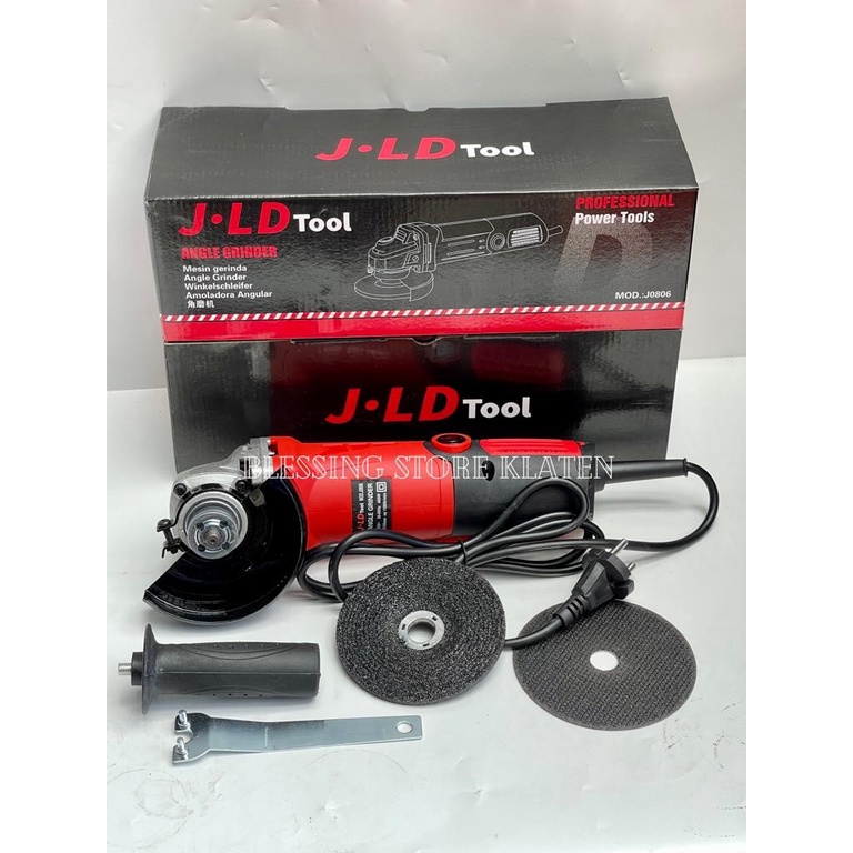 Jual MESIN GERINDA VARIABLE SPEED J0806 JLD / ANGLE GRINDER TANGAN ...