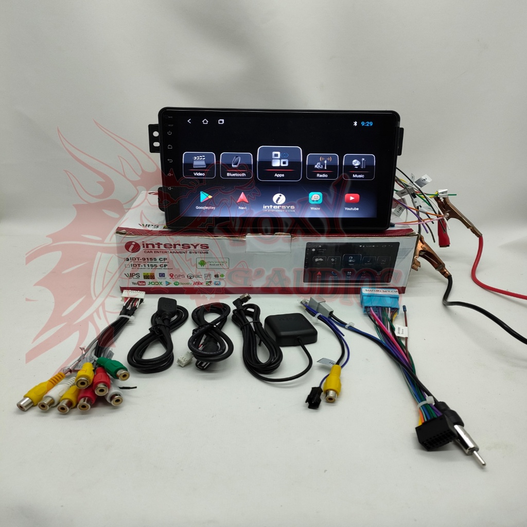 Jual Head Unit Android Intersys Carplay Suzuki Splash 2008 - 2014 9 ...