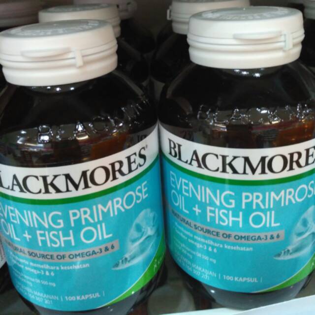 Jual Blackmorers Epo (evening primrose oil)+fish oil | Shopee Indonesia