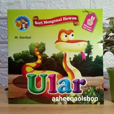 Jual Buku Dongeng Cerita Anak Seri Mengenal Hewan Ular / Bilingual ...