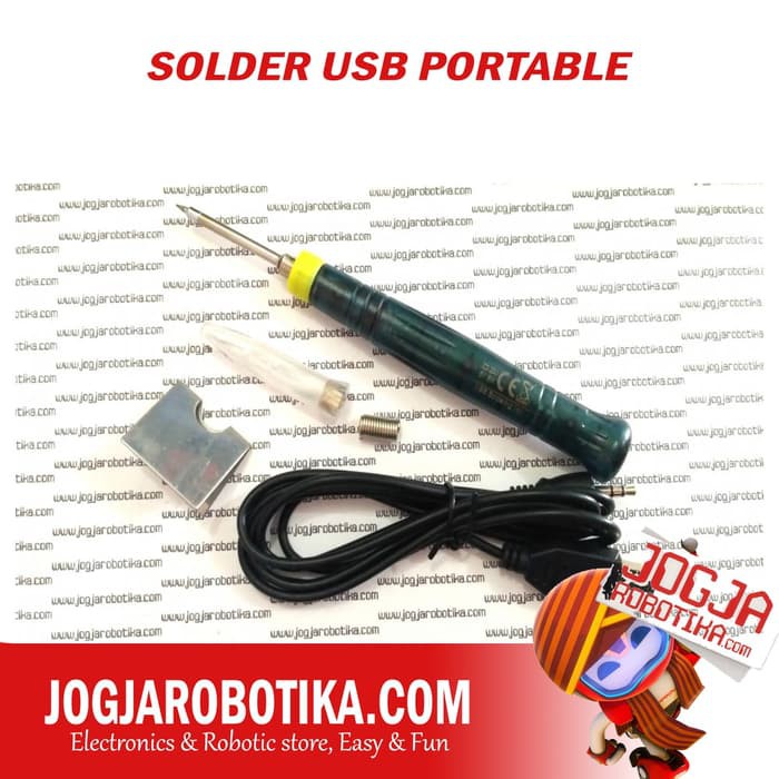 Jual SOLDER USB PORTABLE USB HG B-22 SOLDERING IRON | Shopee Indonesia