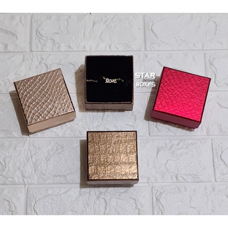Jual STAR DESAIN BOXES | Jewelery box | box gelang persegi empat ...