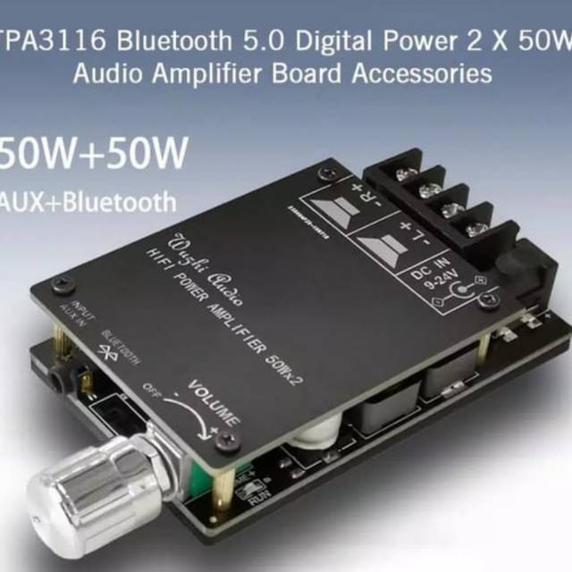 Jual TPA 3116 Digital Hi-Fi Stereo Amplifier Bluetooth | Shopee Indonesia