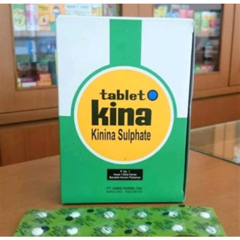 Jual KINA TABLET 200 mg 1 lembar isi 12 tablet | Shopee Indonesia