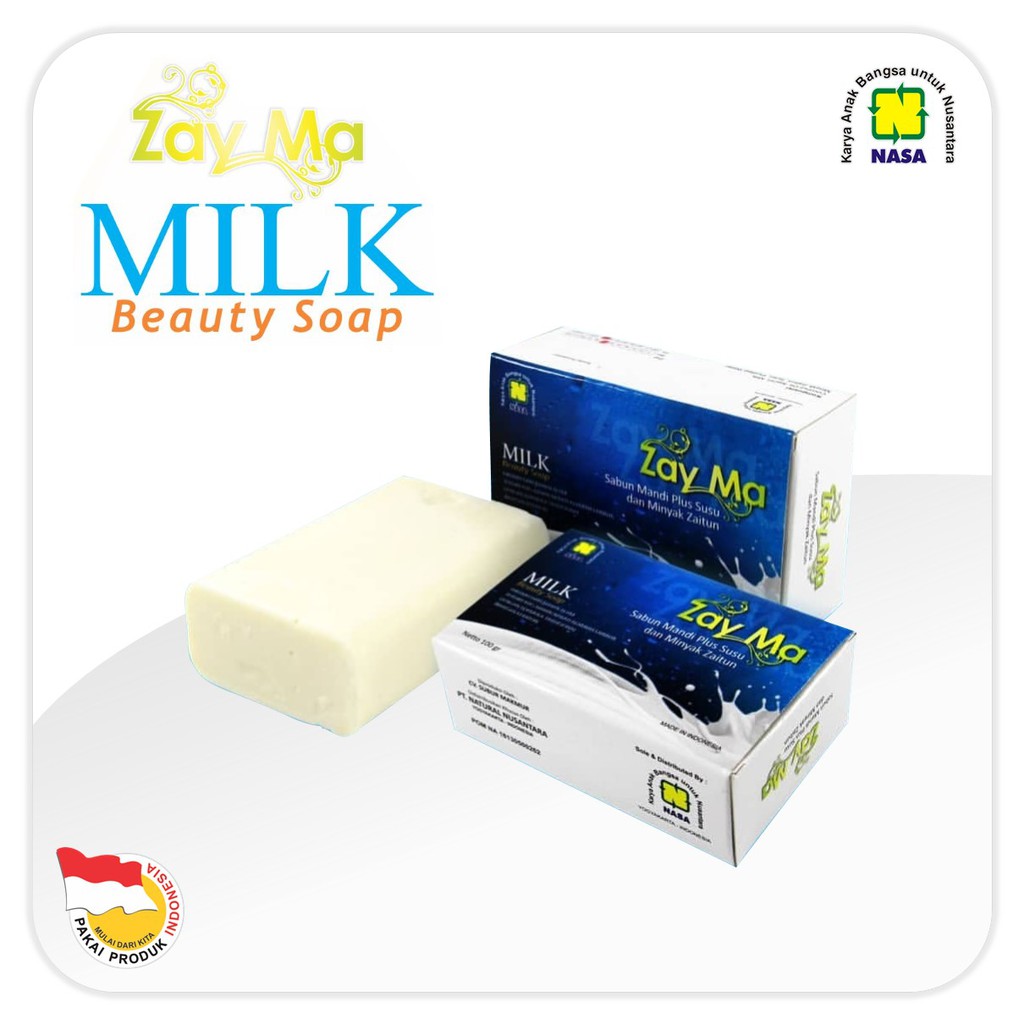 Jual Zayma Milk Beauty Soap Nasa / MBS / Produk Original Nasa | Shopee ...