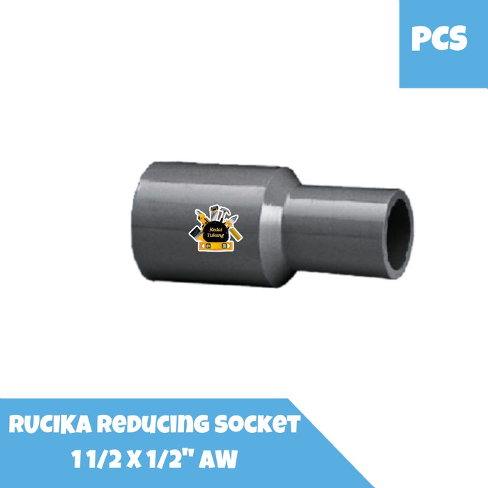 Jual KEDAI TUKANG - RUCIKA Reducing Socket 1 1/2 x 1/2" inch AW ...