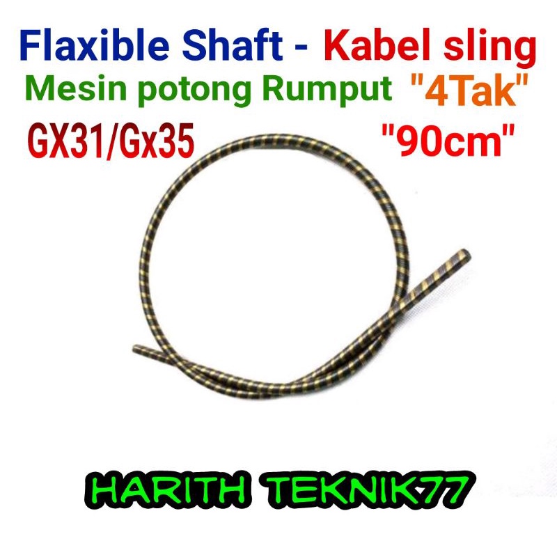Jual flaxibel shaft kabel sling mesin potong rumput 4tak gx35 90cm ...