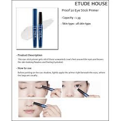 Jual Etudehouse - Proof 10 Eye Primer stick | Shopee Indonesia