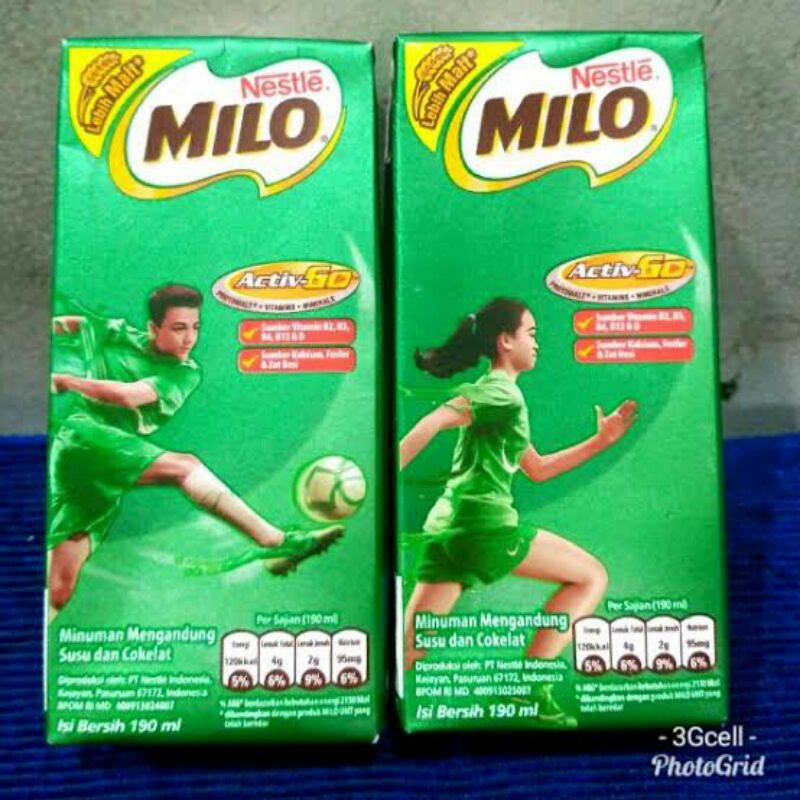 Jual susu milo UHT 180 Ml | Shopee Indonesia