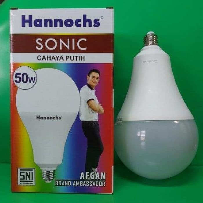 Jual Lampu/Bohlam Hannochs LED Sonic 50 watt - Putih/Kuning | Shopee ...