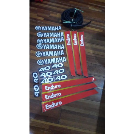 Jual Stiker Lis Mesin Tempel 40 PK | Shopee Indonesia