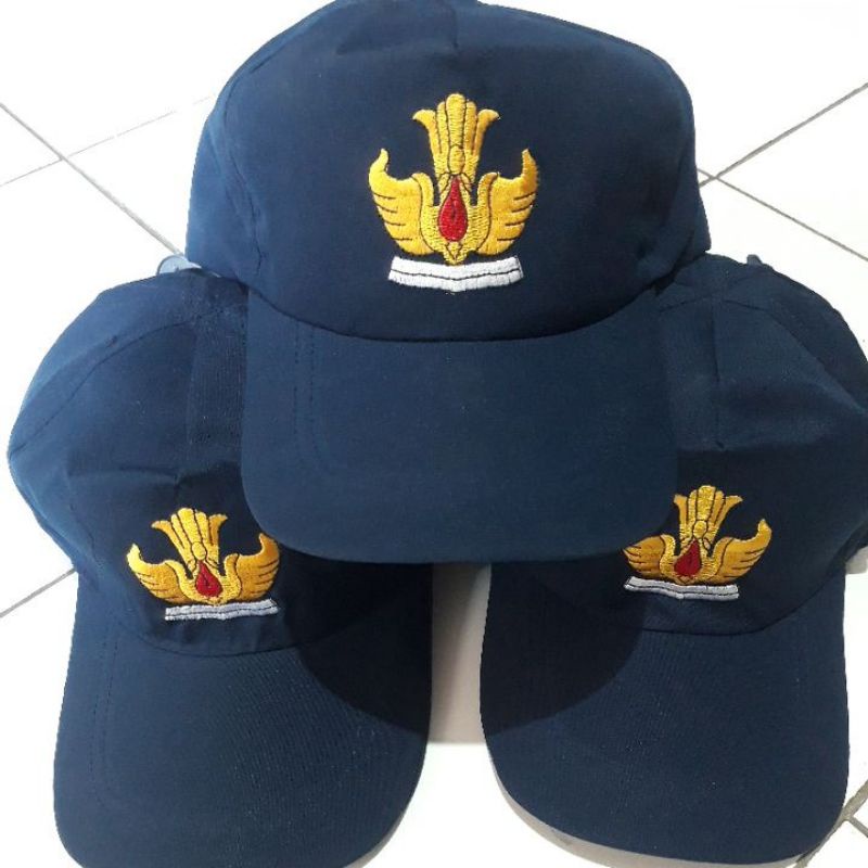 Jual Topi SMP Bordir Tutwuti Bahan Drill | Shopee Indonesia