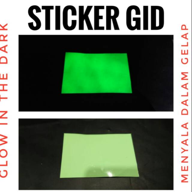 Jual Stiker Sepeda GID Glow In The Dark Sticker | Shopee Indonesia