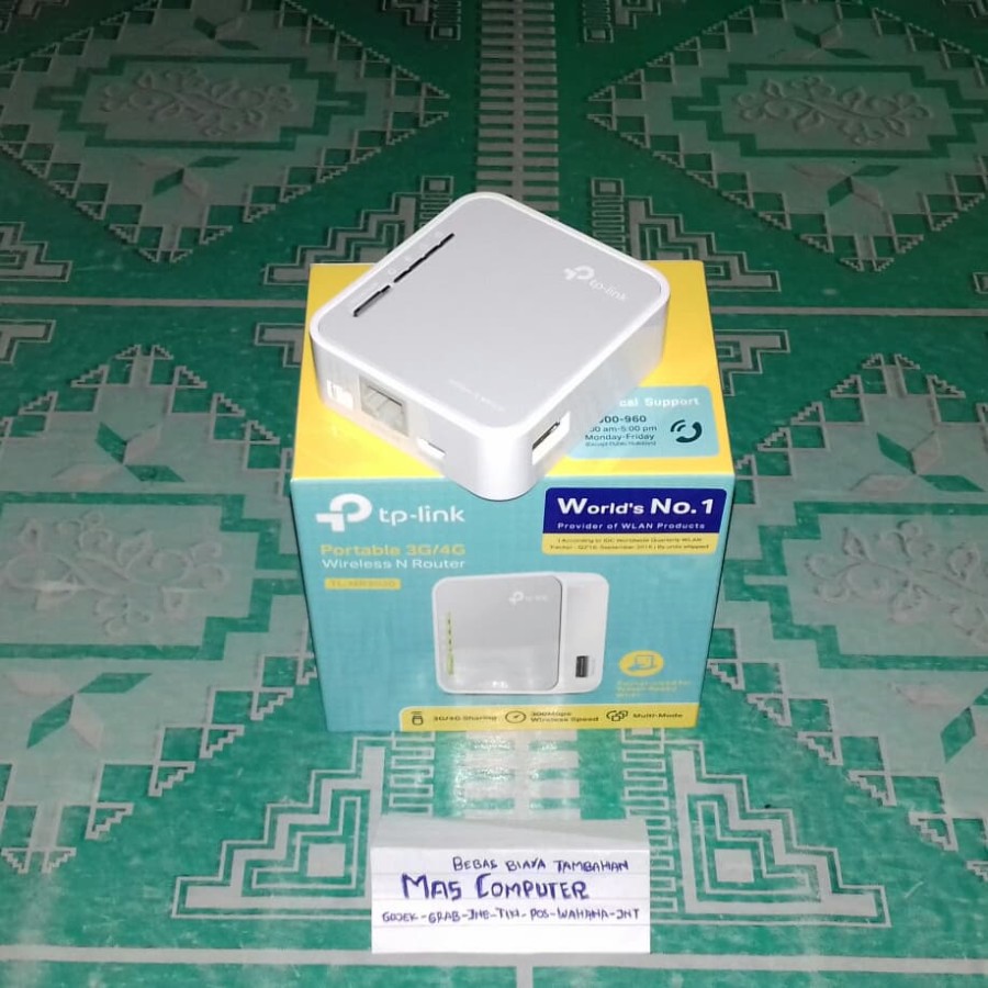 Jual TP LINK Router TL-MR3020 SUPORT MODEM USB 3G/4G Wireless N Router ...