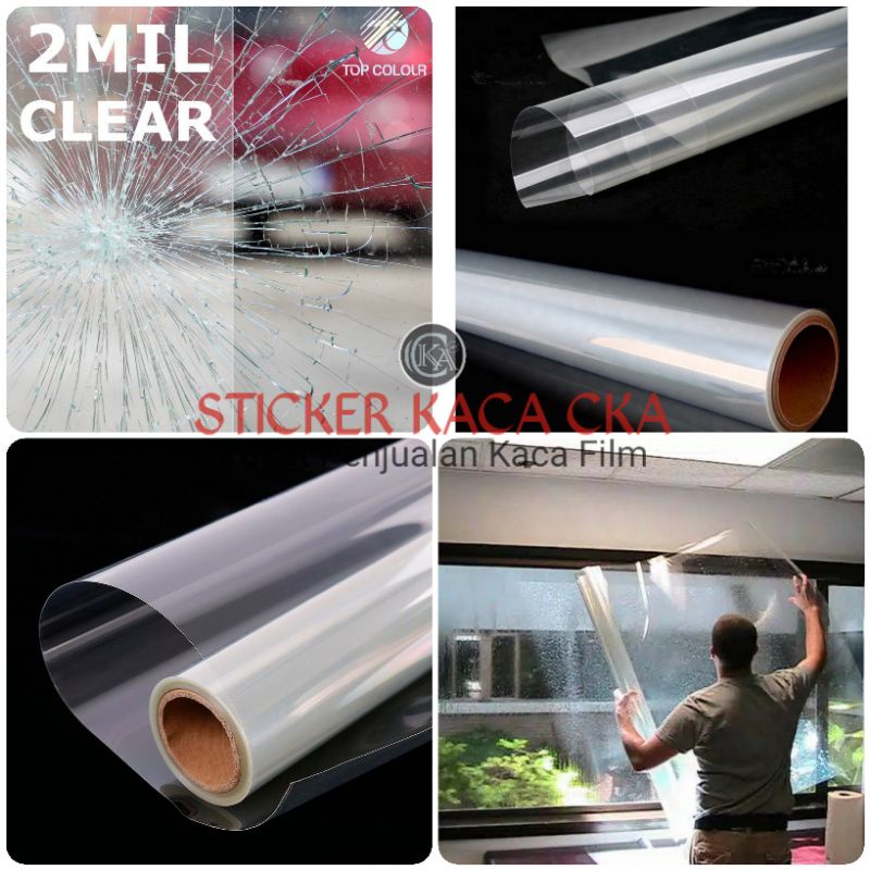 Jual STICKER KACA CLEAR / KACA FILM SAFETY / STIKER KACA ANTI PECAH ...