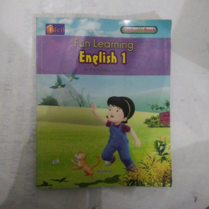 Jual BUKU FUN LEARNING ENGLISH 1 FPR ELEMENTARY SCHOOL STUDENT'S BOOK ...