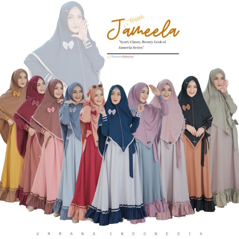 Jual jameela by Ummana | Shopee Indonesia