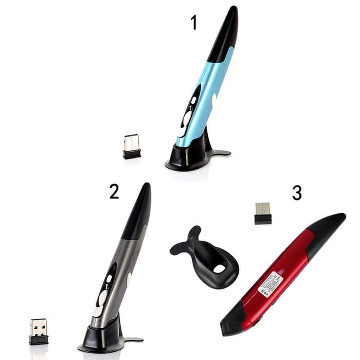 Jual Wireless Mouse Pen up to 1200Dpi Support PC Laptop Smartphone ...