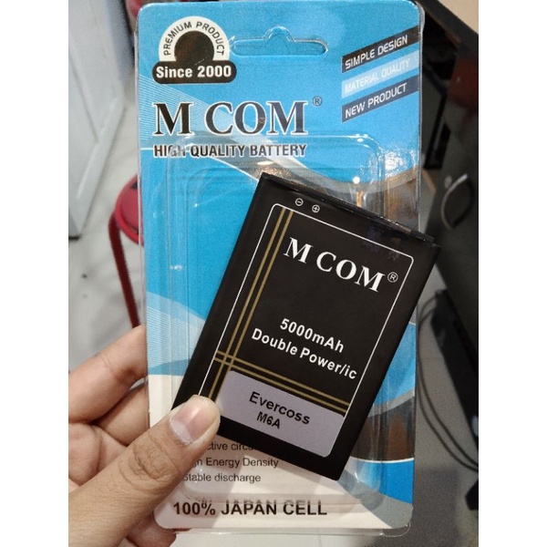 Jual BATERAI BATRE BATTERY EVERCOSS M6A M6 M60 MURAH BERGARANSI | Shopee Indonesia