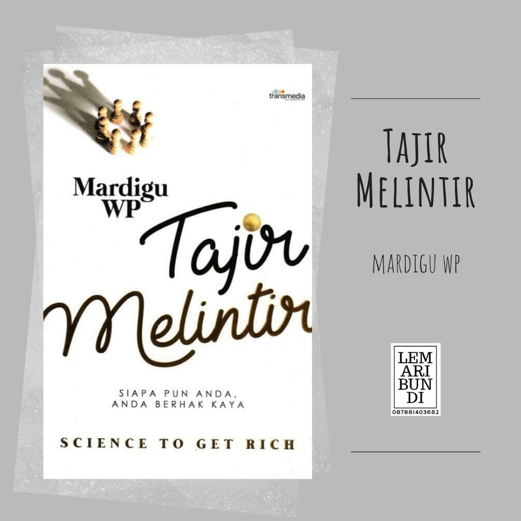 Jual Buku Tajir Melintir - Mardigu WP | Shopee Indonesia