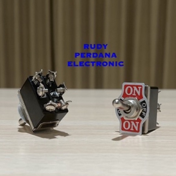 Jual SWITCH TOGGLE SAKLAR TOGLE 6 PIN ON OFF (ON) 15A 250V 20A 125V ...