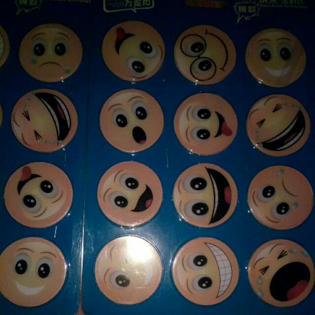 Jual Stiker emoticon, tempelan hp lucu, | Shopee Indonesia