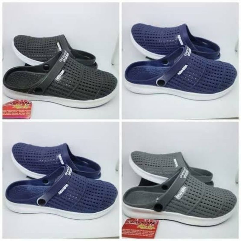 Jual sepatu slop karet new era original | Shopee Indonesia