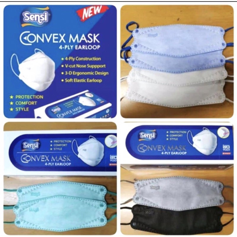 Jual Masker Sensi Convex Mask KF94 Repack steril dan Segel Pabrik ...