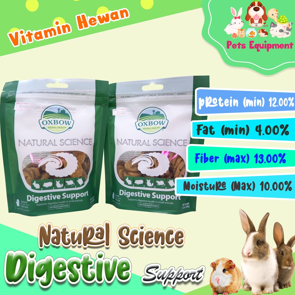 Jual VITAMIN OXBOW DIGESTIVE SUPPORT, VITAMIN KESEHATAN PENCERNAAN ...