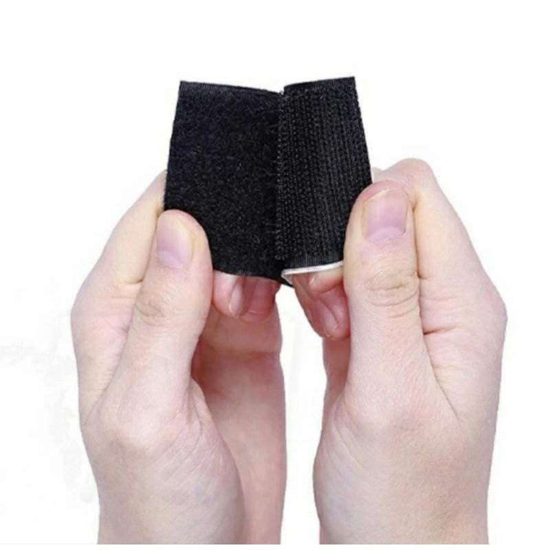 Jual 3M Velcro tape kasar dan halus 1 pasang Lebar 2cm x 1mtr panjang ...