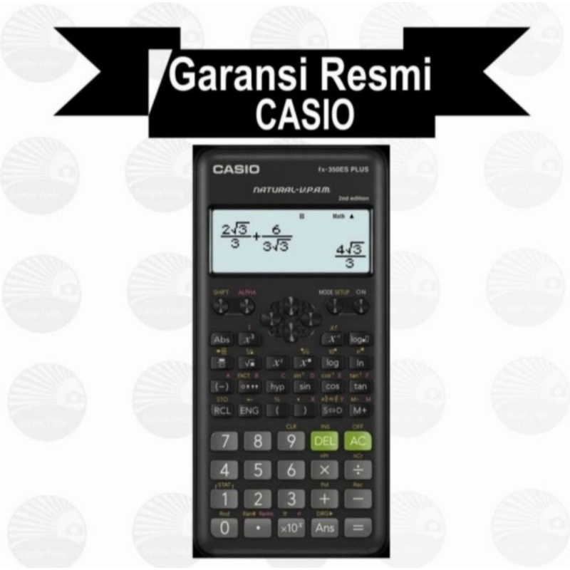 Jual Casio FX-350ES PLUS - Scientific Calculator # Kalkulator Ilmiah ...