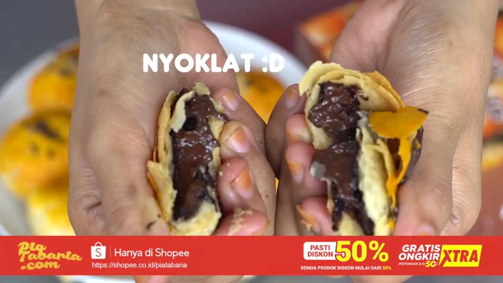 Jual Pia Tabaria Mini Oleh Oleh Khas Makassar (1 Box isi 8) / Pia ...