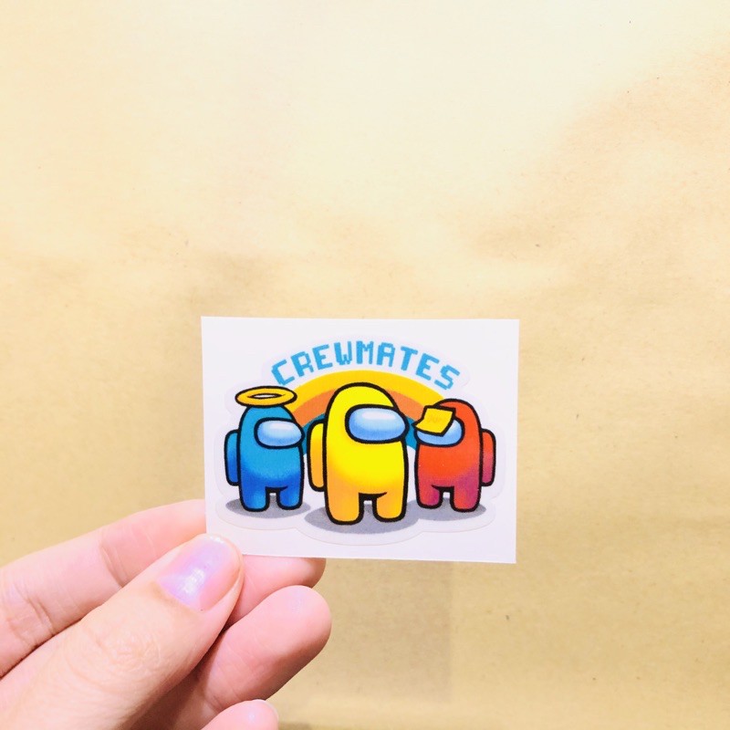 Jual Sticker AMONG US Crewmate | Shopee Indonesia