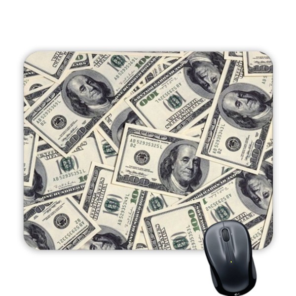 Jual Motif Dollar Mouse Pad Alas Mouse Custom | Shopee Indonesia