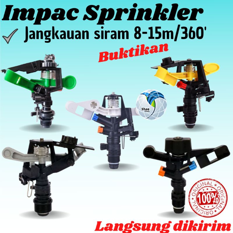 Jual Sprinkler impact Springker Sprinkle Kincir Air Irigasi Taman ...