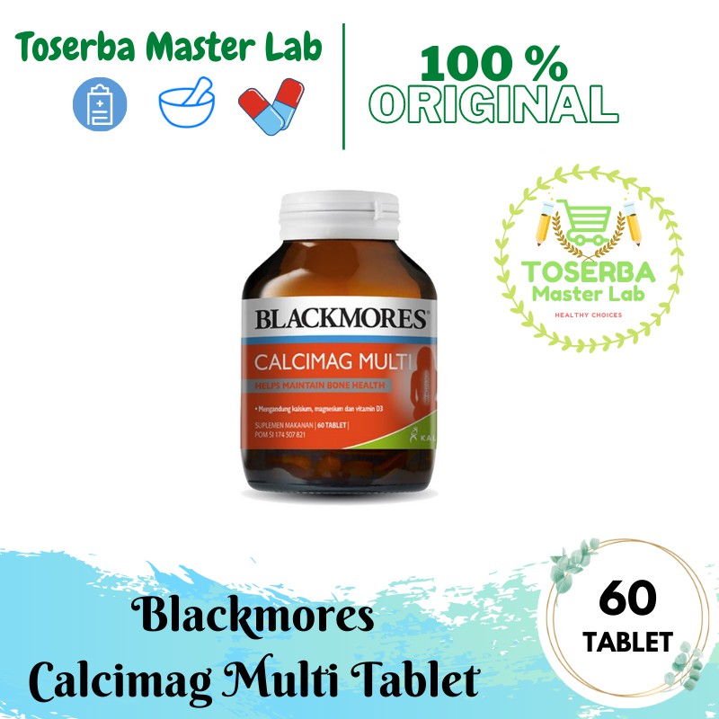 Jual Blackmores Calcimag Multi Tablet 60's | Shopee Indonesia