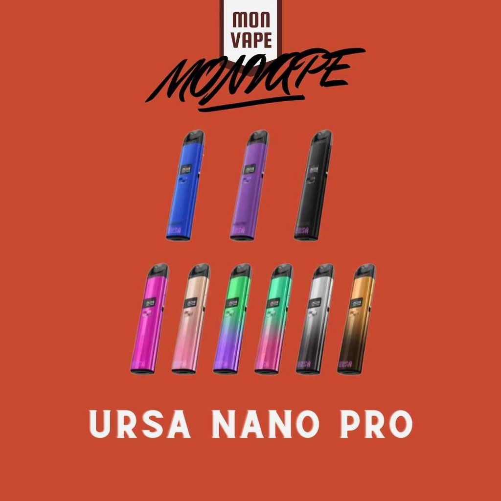Jual URSA NANO PRO POD KIT 25W 900mAh AUTHENTIC BY LOST VAPE | Shopee ...