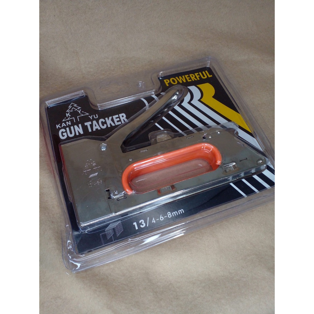 Jual Stapler Tembak / Staples Sofa Staples Jok Kulit Motor / Steples ...